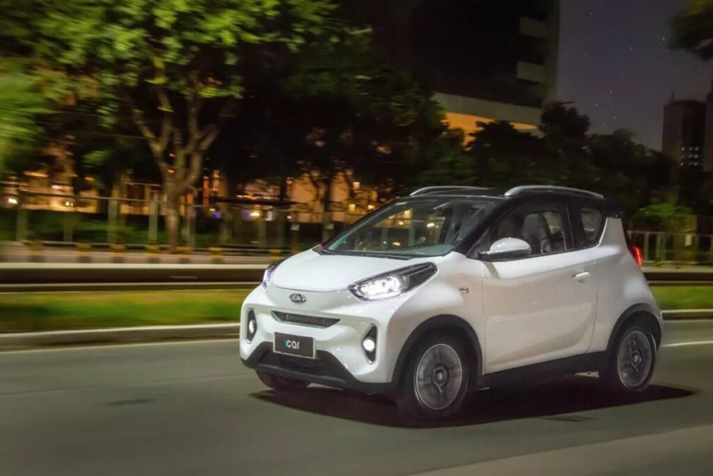 Caoa Chery iCar foi o carro elétrico mais vendido no Brasil em agosto ...
